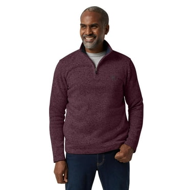 Chaps Men's & Big Men's Full Zip Sweater Fleece - Walmart.com