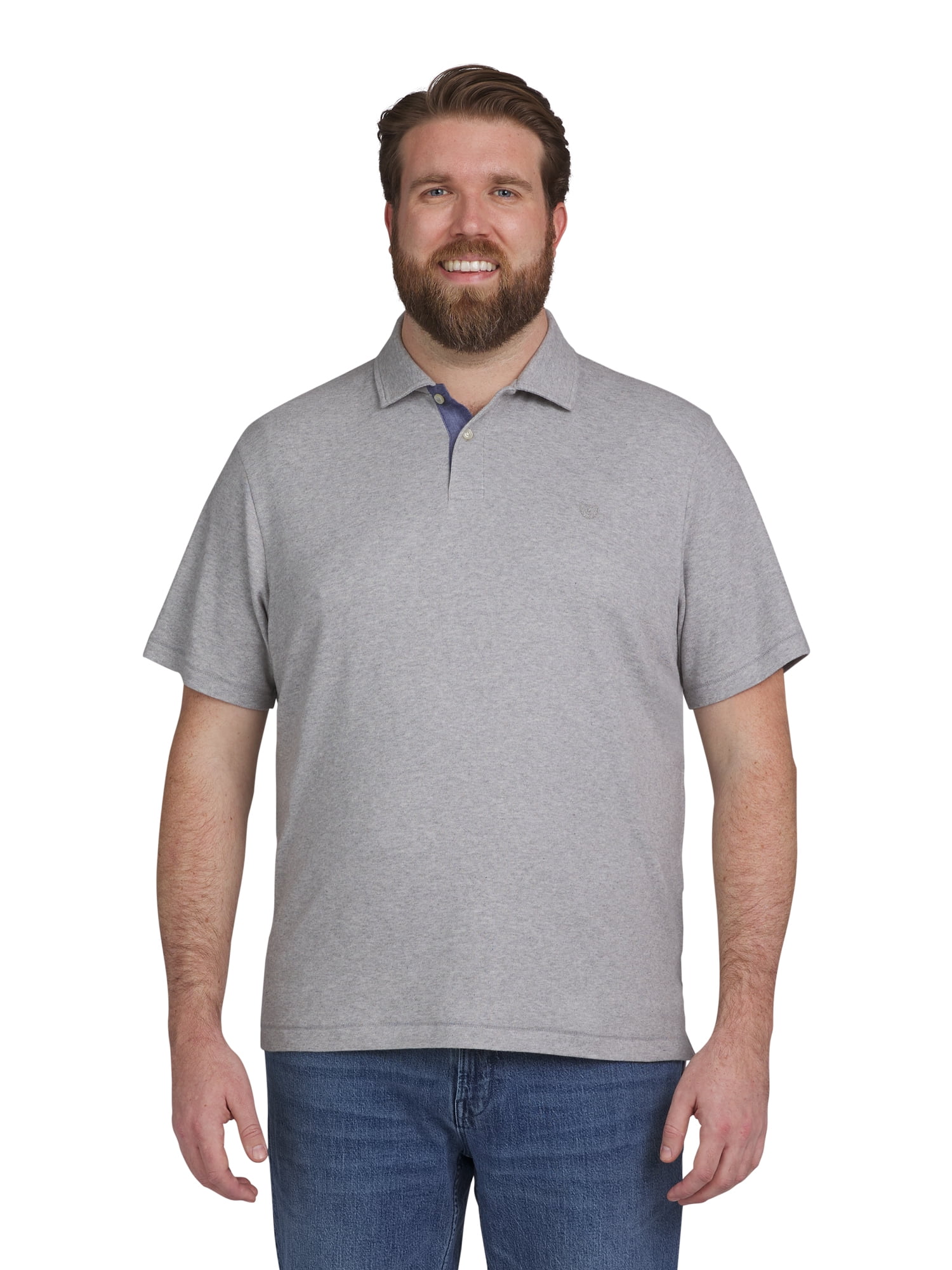 Chaps men's Seacoast Wash Super Soft Polo Shirt - Walmart.com