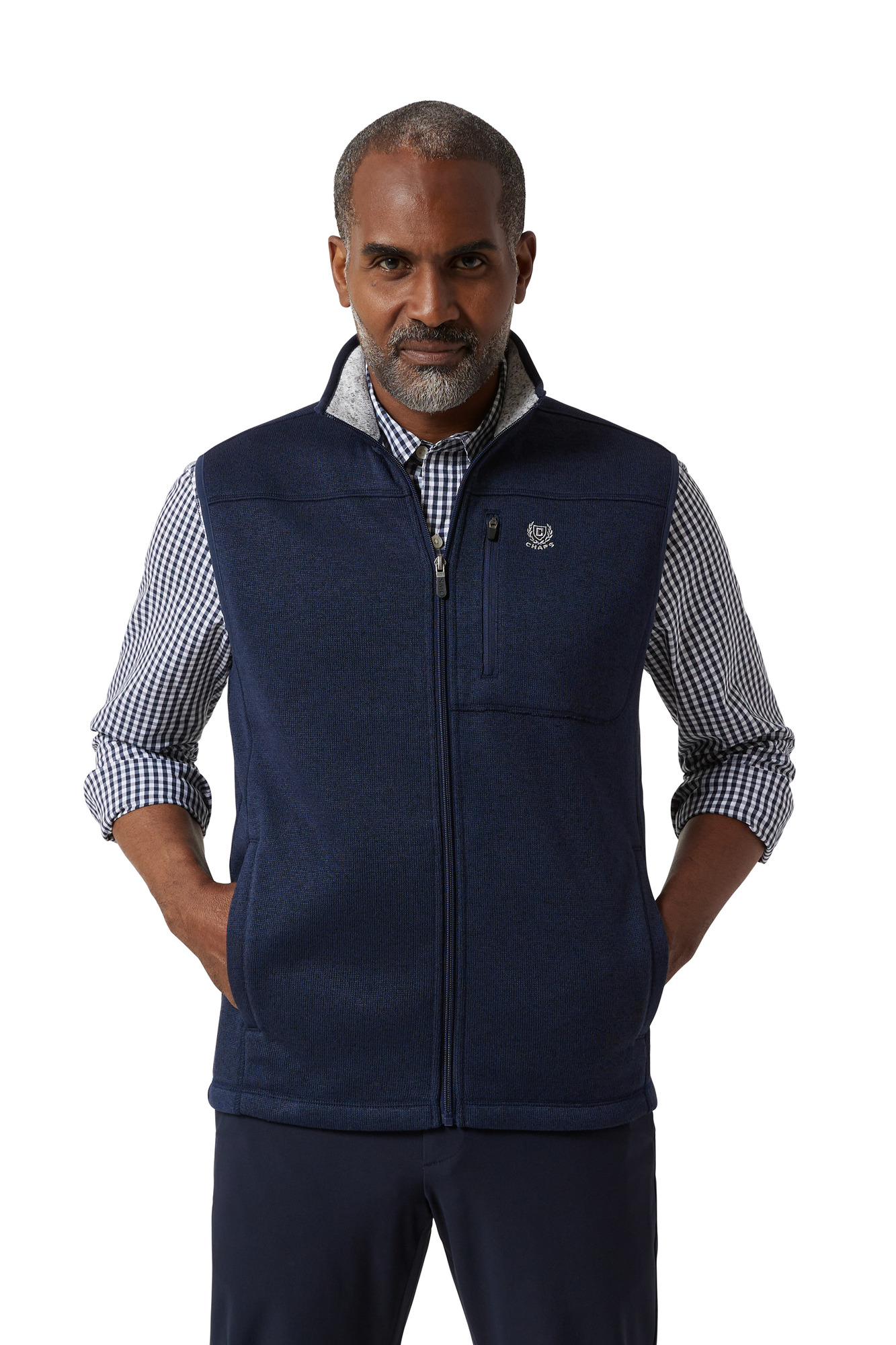 Swiss Tech Men's and Big Men's Midweight Vest, Sizes up to 5XL ...