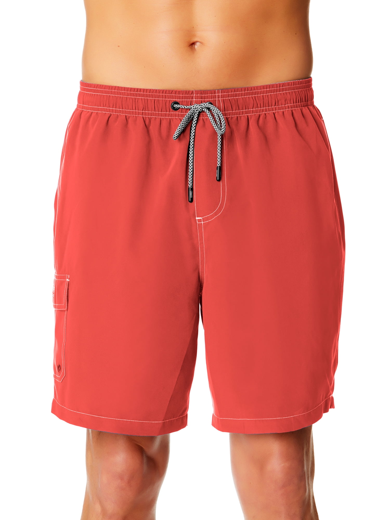 Chaps Men's & Big Men's Swim Trunks with UPF50+, 8" Inseam, Sizes S-3XL ...