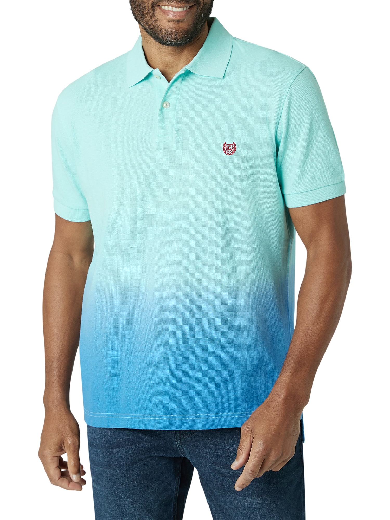 Chaps Men's & Big and Tall Men's Short Sleeve Everyday Pique Polo Shirt ...