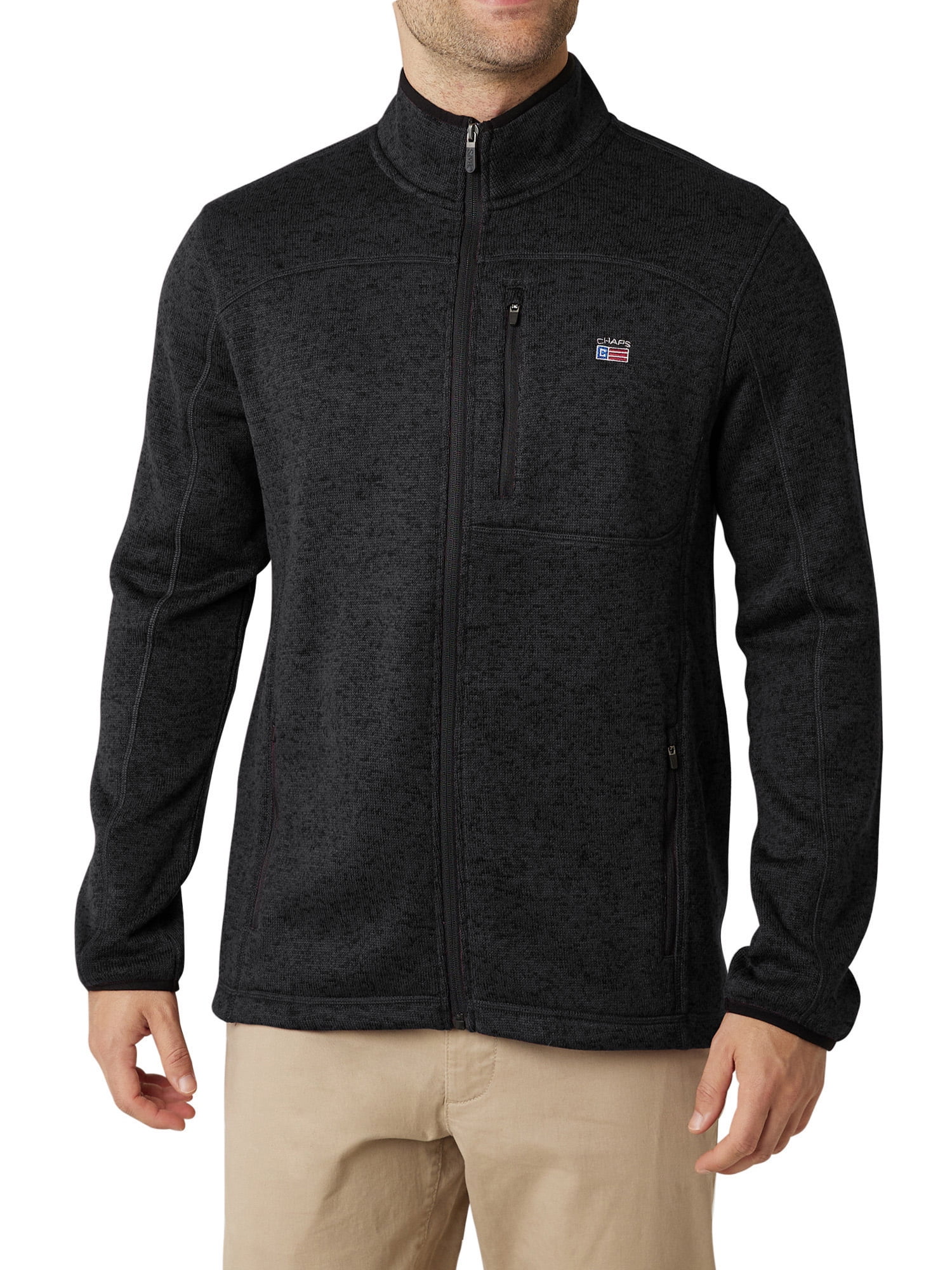 Chaps Men's Coastal Full Zip Sweater Fleece- Sizes XS up to 4XB ...