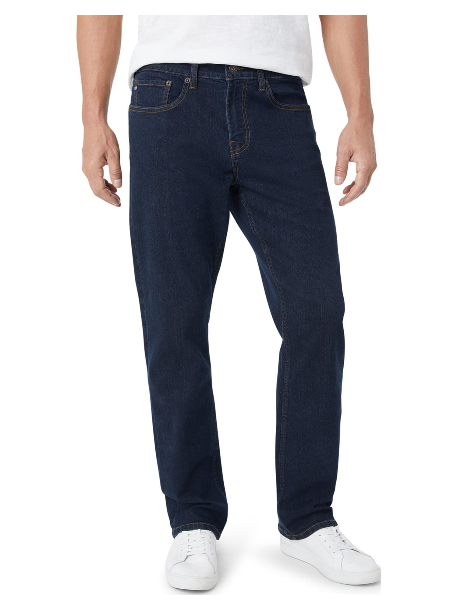 Chaps Men’s Comfort Stretch Denim Relaxed Fit – Sizes 29 up to 52 ...