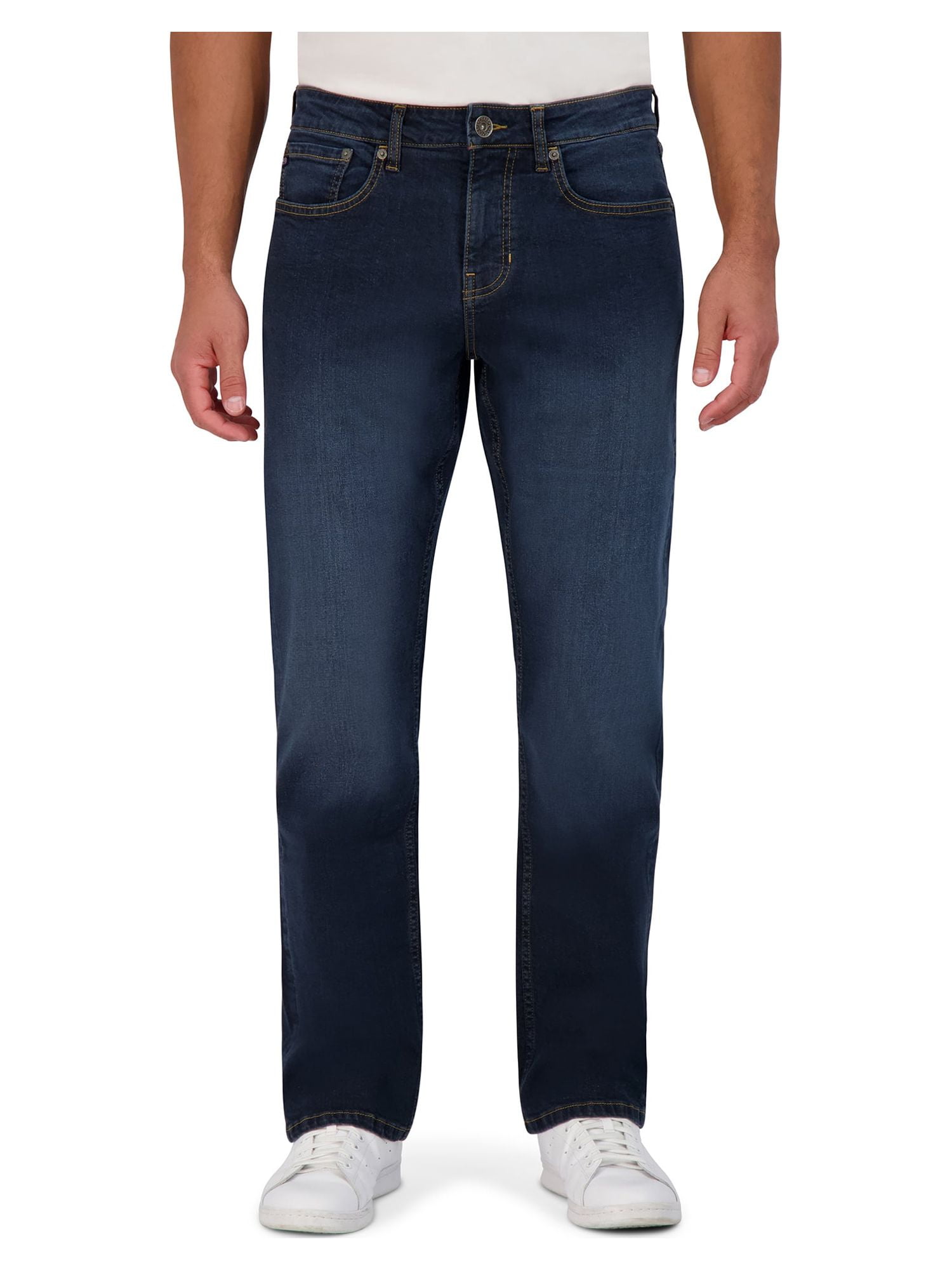 Chaps Men’s Comfort Stretch Denim Relaxed Fit – Sizes 29 up to 52 ...