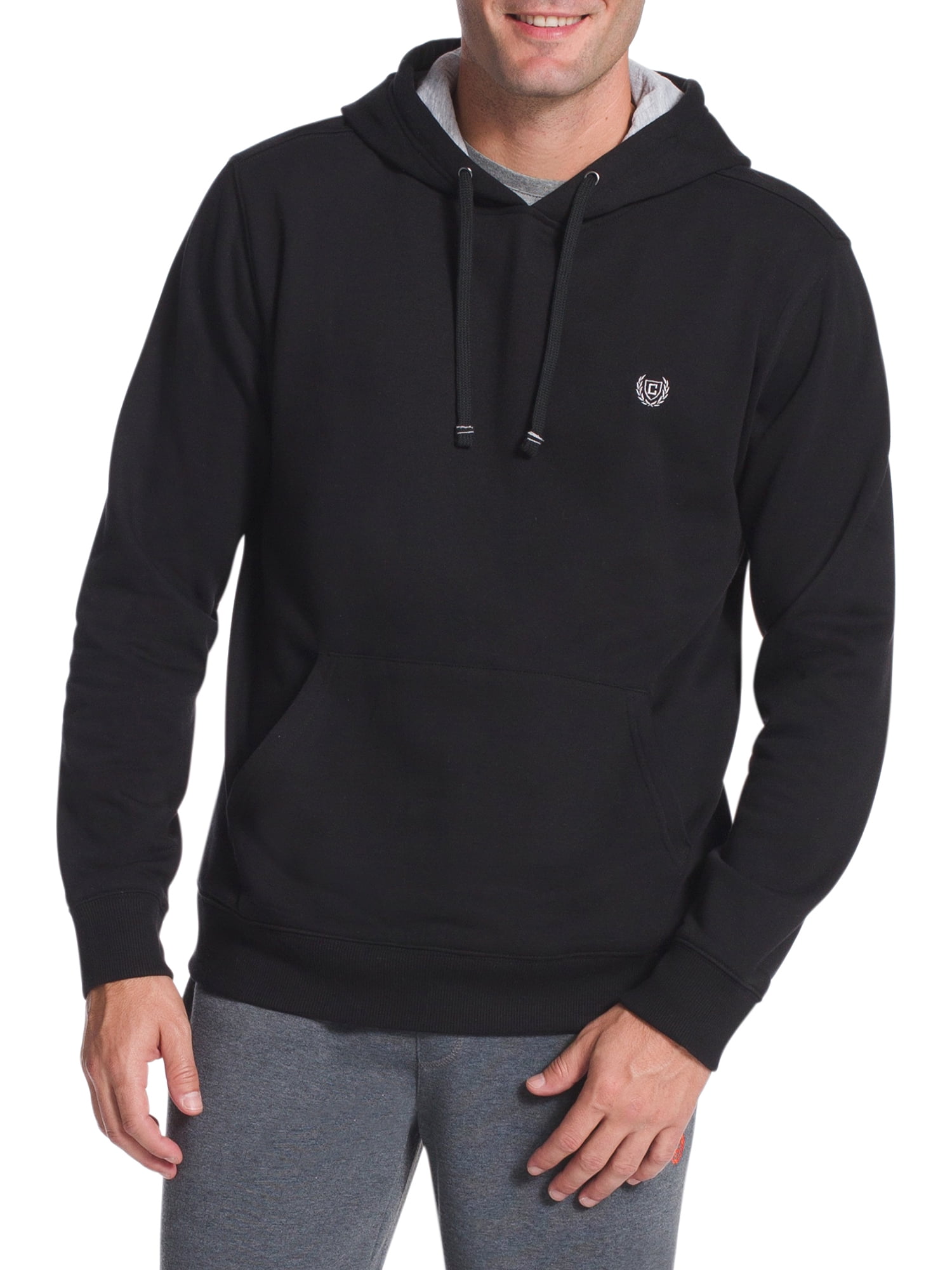 Chaps Men's Everyday Fleece Athletic Pull Over Hoodie - Walmart.com