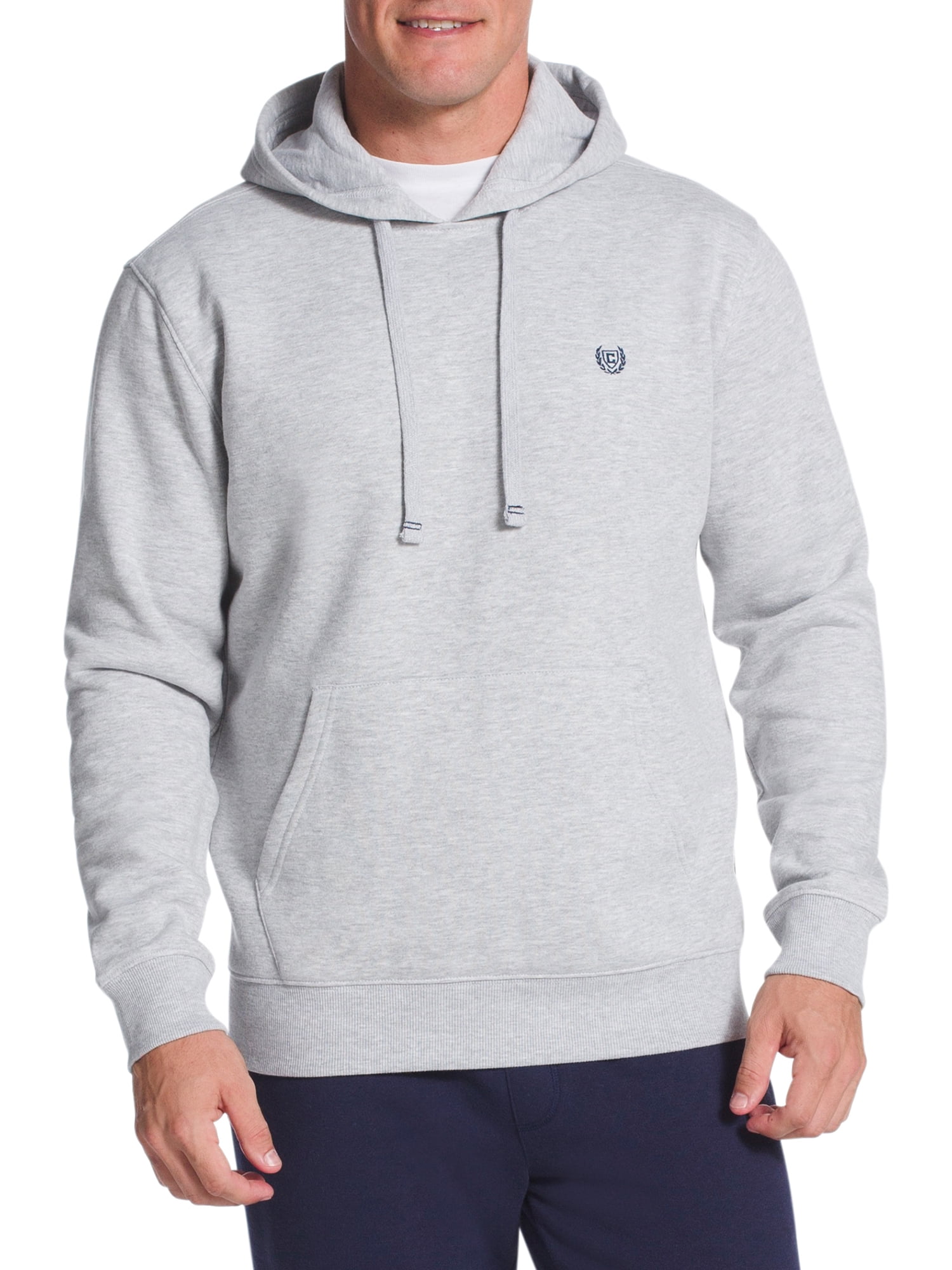 Chaps Men's Everyday Fleece Athletic Pull Over Hoodie - Walmart ...