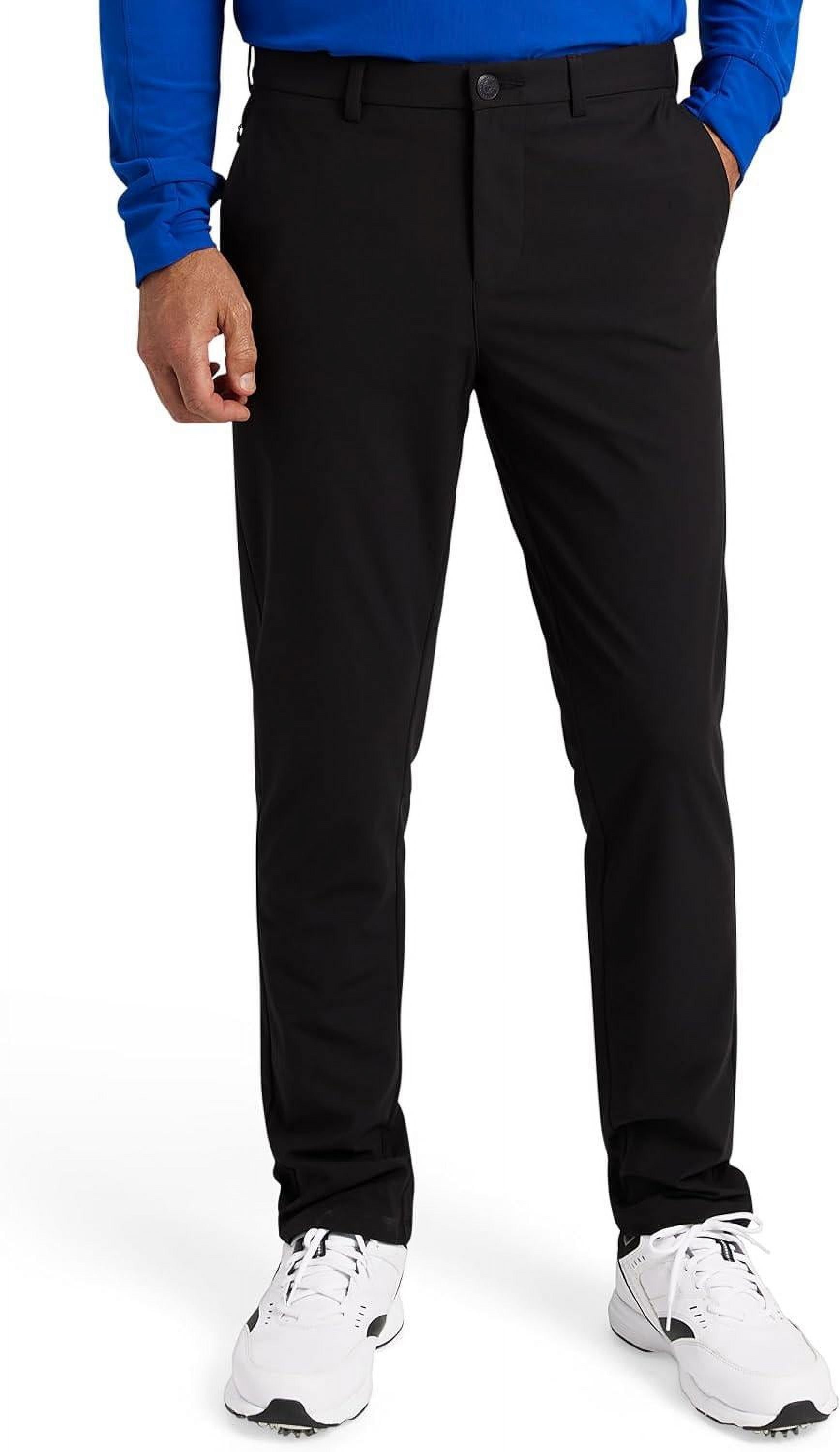 Chaps Men's Golf Pants - Casual Lightweight Comfort Stretch Khaki Pants ...