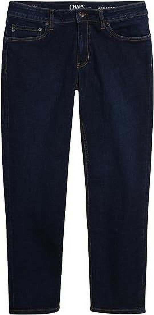 Chaps Men's Jeans - Regular Fit Straight Leg Jeans - Comfort Stretch ...