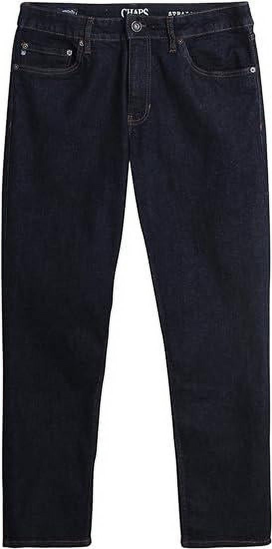 Chaps Men's Jeans - Regular Fit Straight Leg Jeans - Comfort Stretch ...