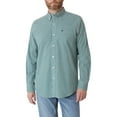 Chaps Men's Long Sleeve Sustainable Easy Care Woven Shirt -Sizes XS up ...
