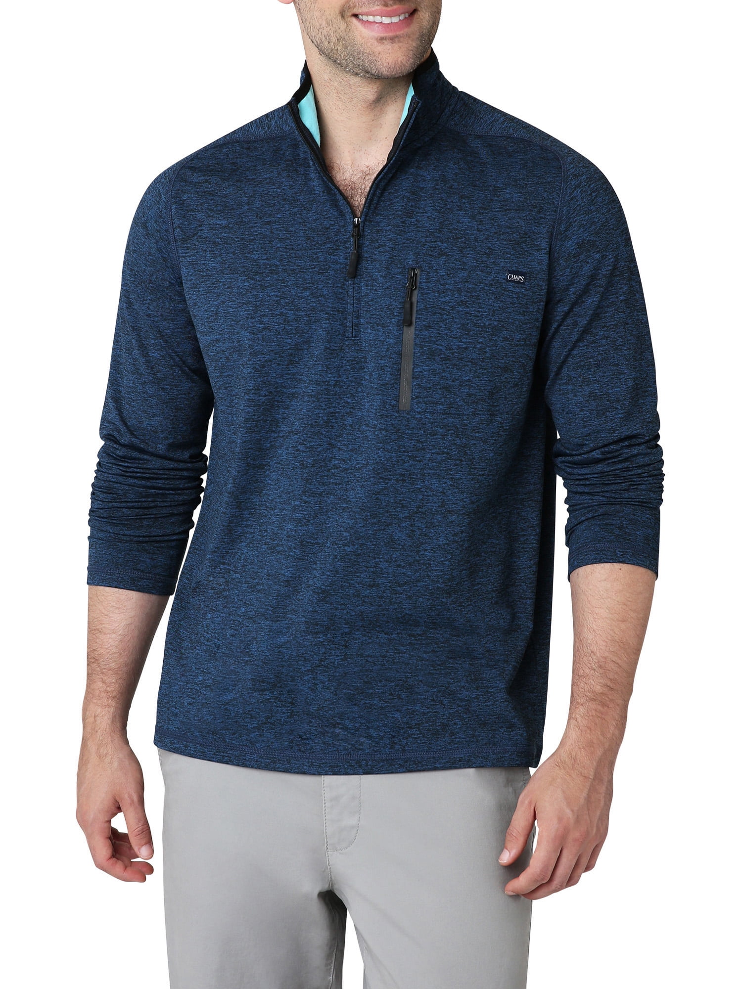 Chaps Men's Performance Golf Quarter Zip Knit Sizes S up to 3XL ...