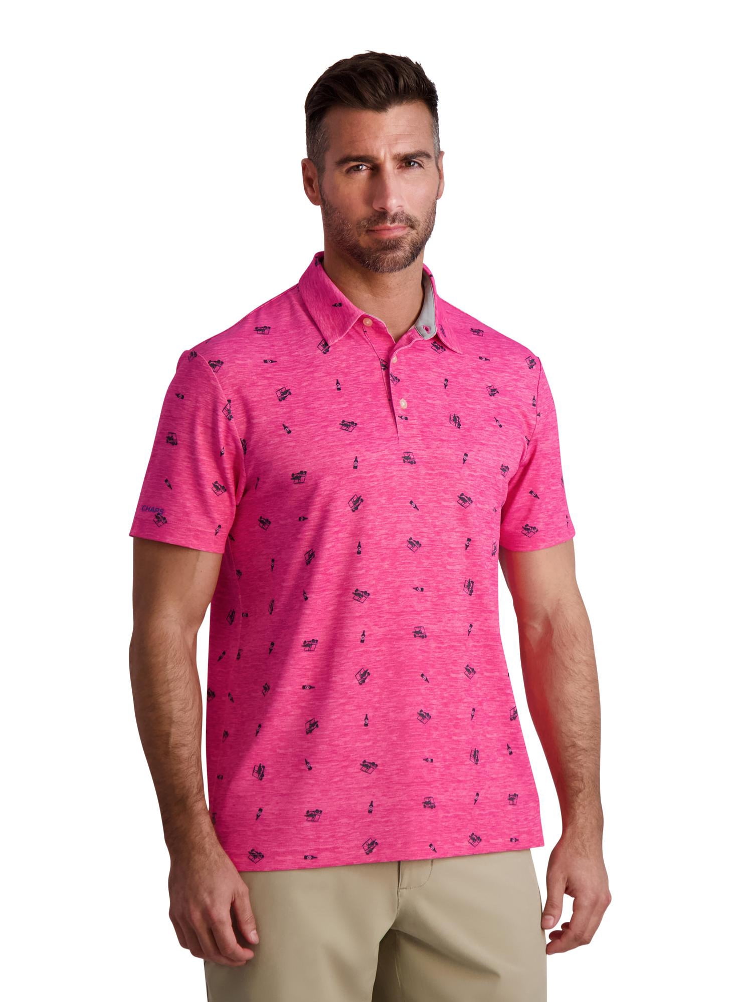 Chaps Men's Printed Golf Polo - Sizes S up to 3XL - Walmart.com