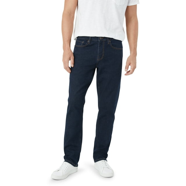 Chaps Men's Jeans - Straight Leg Comfort Stretch Denim Jeans - Regular ...