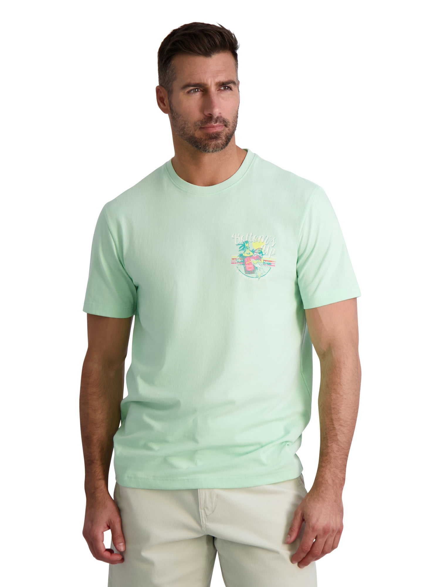 Chaps Men's Short Sleeve Graphic Tee -Sizes XS up to 4XB - Walmart.com