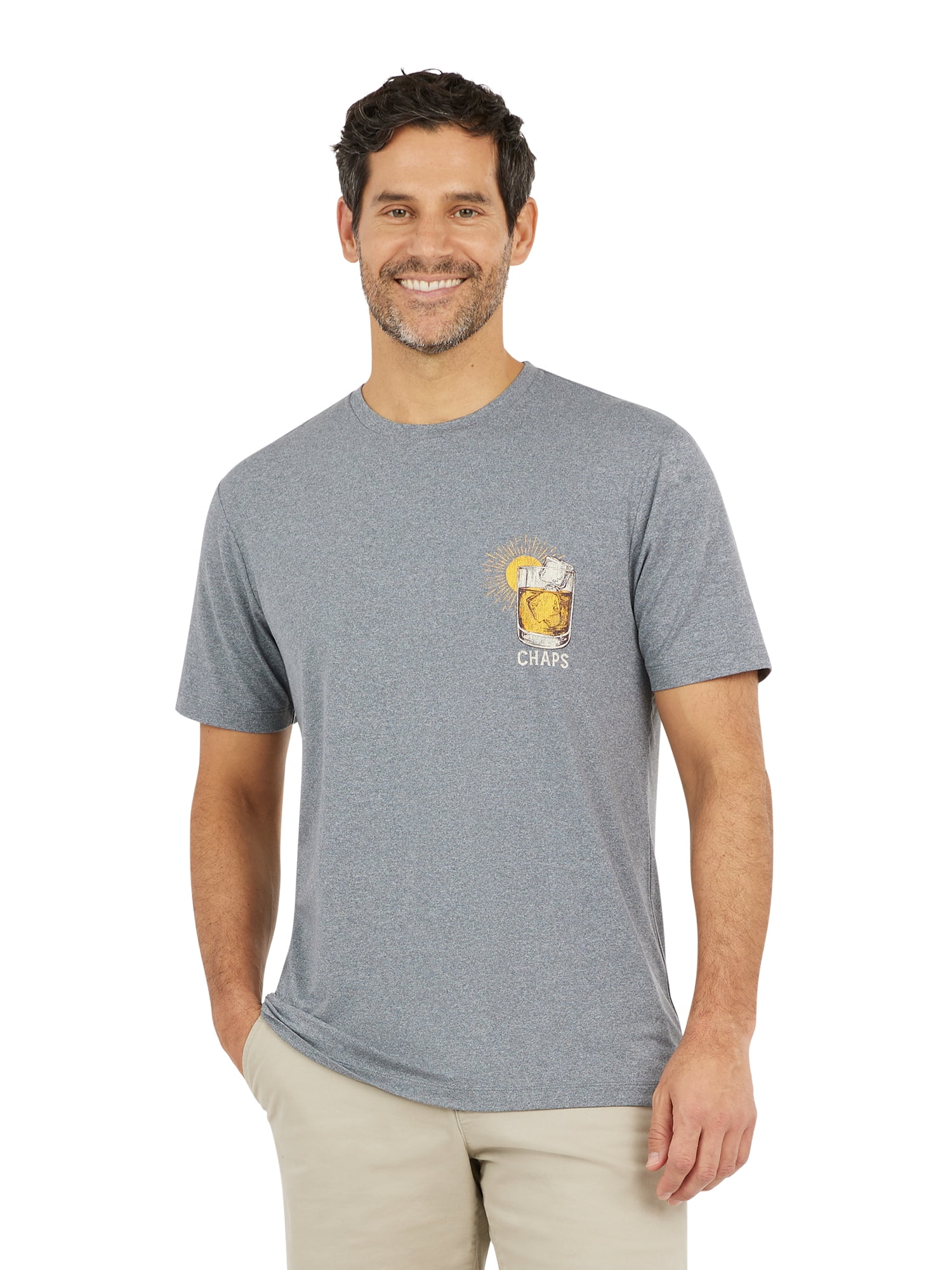 Chaps Men's Short Sleeve Tee - Walmart.com