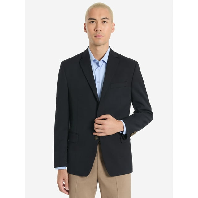 Chaps Men's Solid Classic Fit Blazer, Sizes 40R-52R - Walmart.com