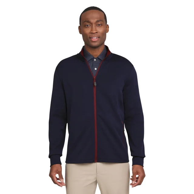 Chaps Golf Mens & Big Men's Performance Fleece Full-Zip Jacket, Sizes S ...