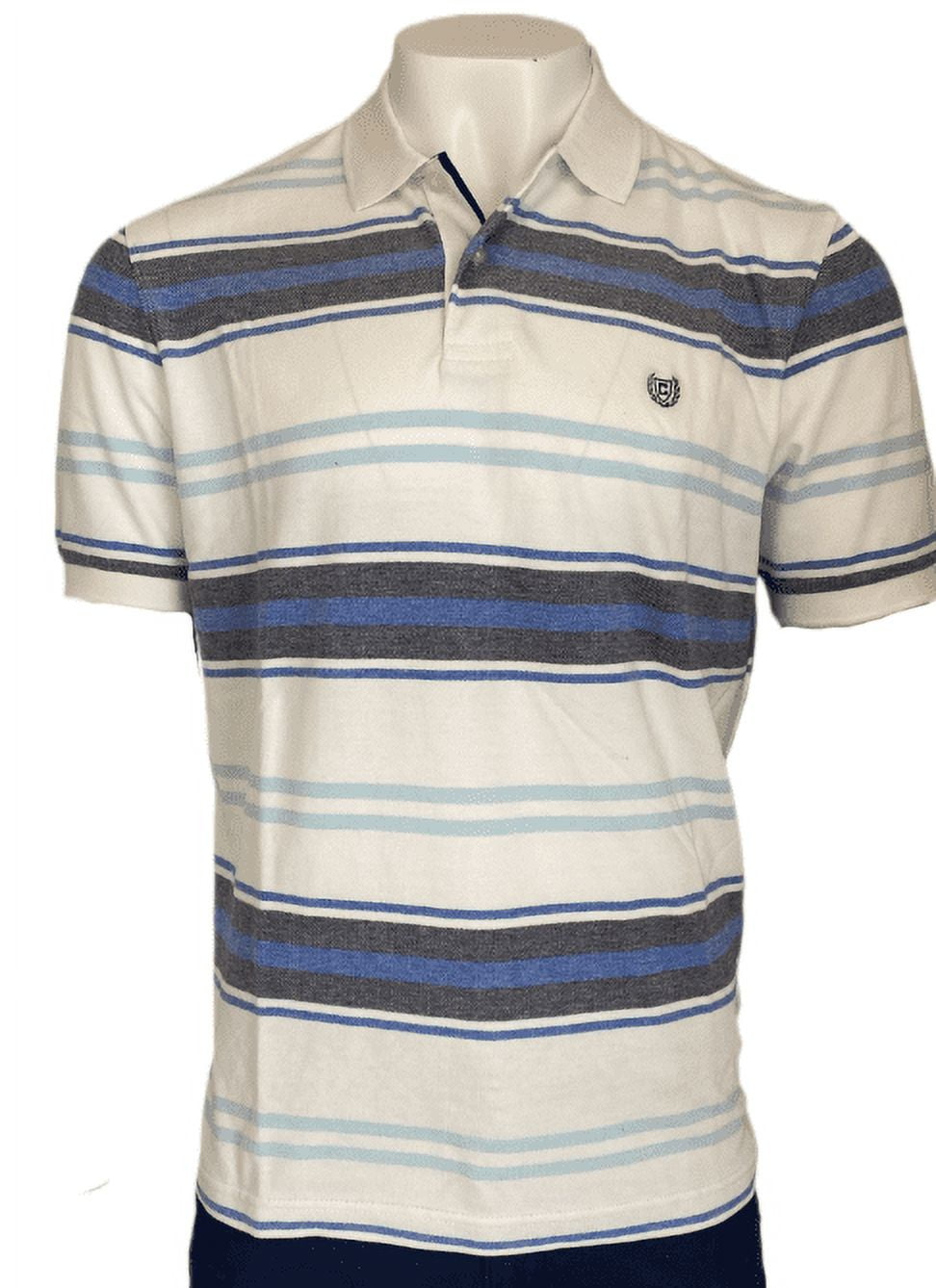 Chaps Men's Natural Stretch Polo (White, Medium) - Walmart.com