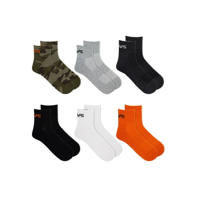 Chaps Sport Men's Camouflage Ankle Socks 6-Pair Pack - Walmart.com