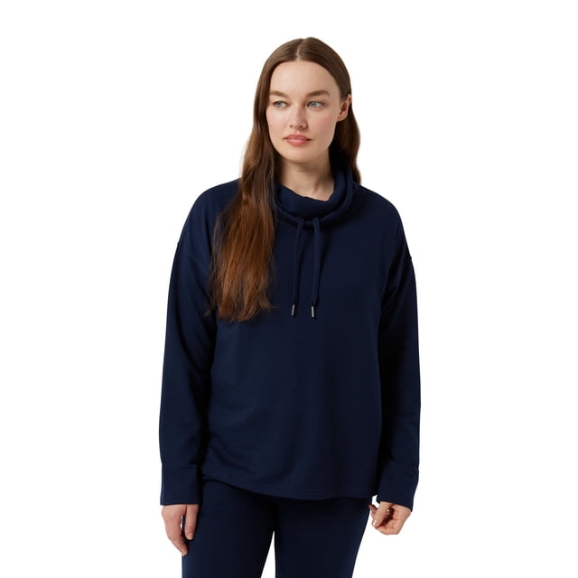Chaps Women's Funnel Neck Pullover Top - Walmart.com