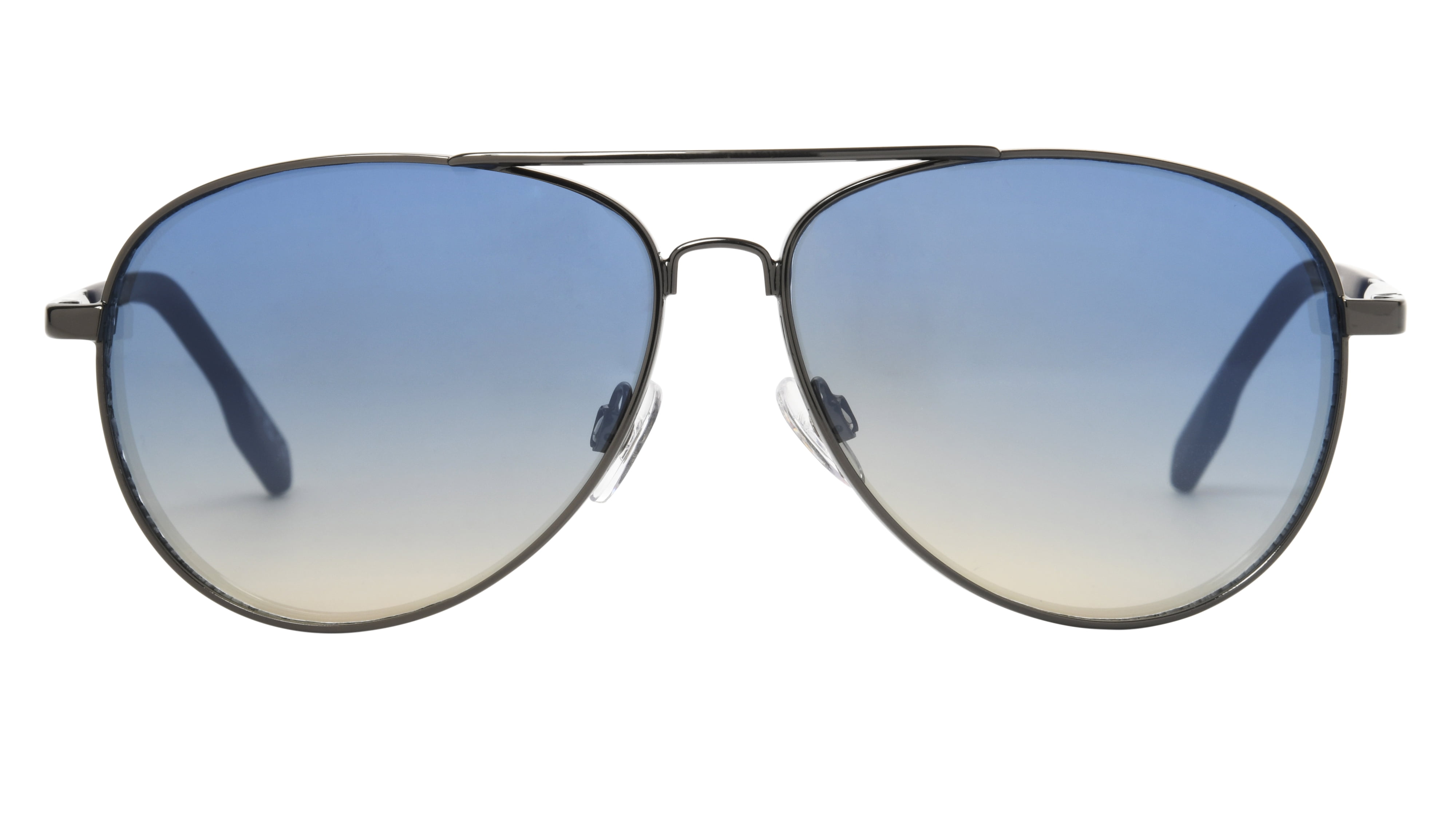 Chaps x Foster Grant Men's Aviator Fashion Sunglasses Gunmetal Frames ...