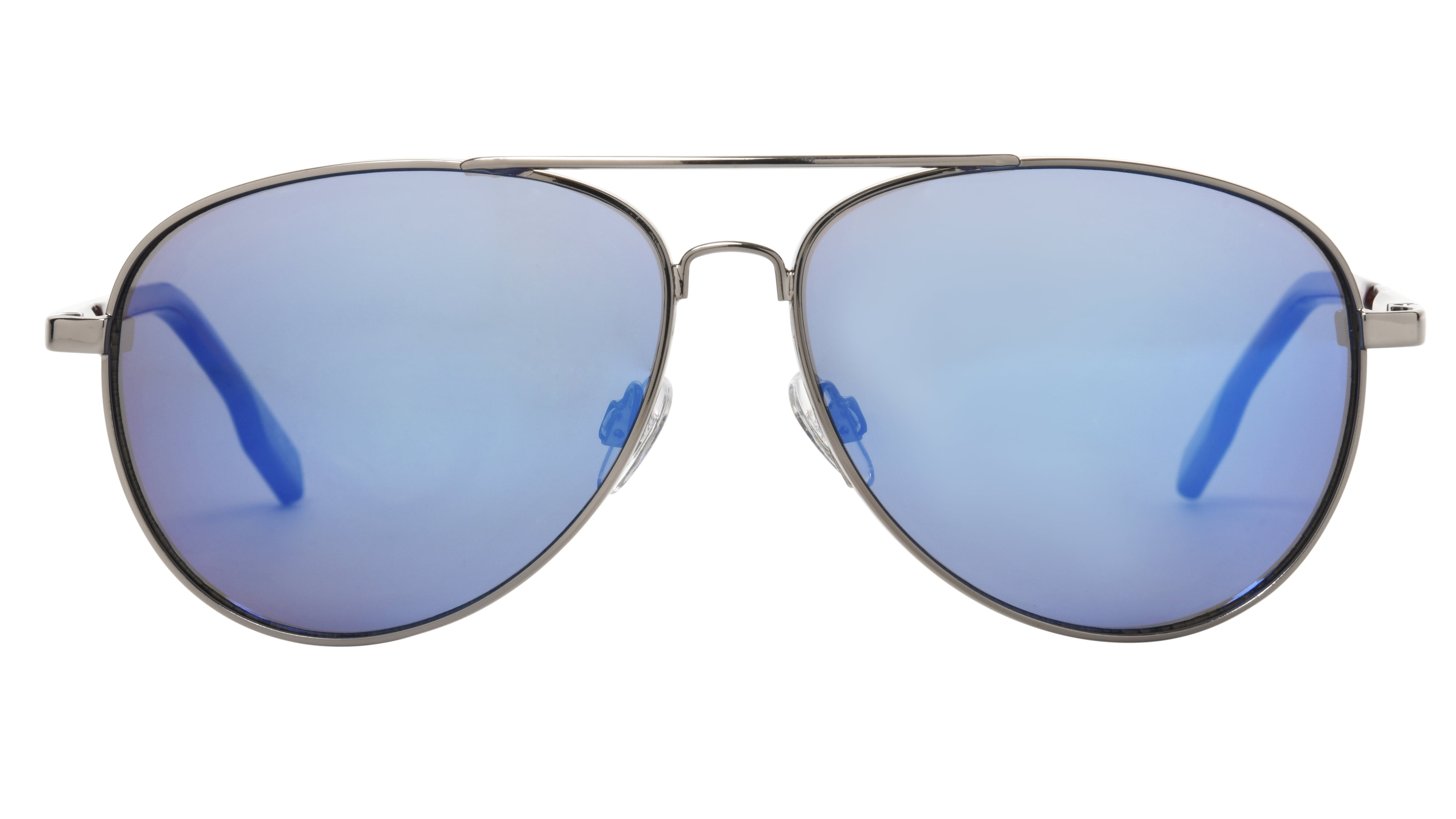 Chaps x Foster Grant Men's Aviator Fashion Sunglasses Gunmetal, Grey ...