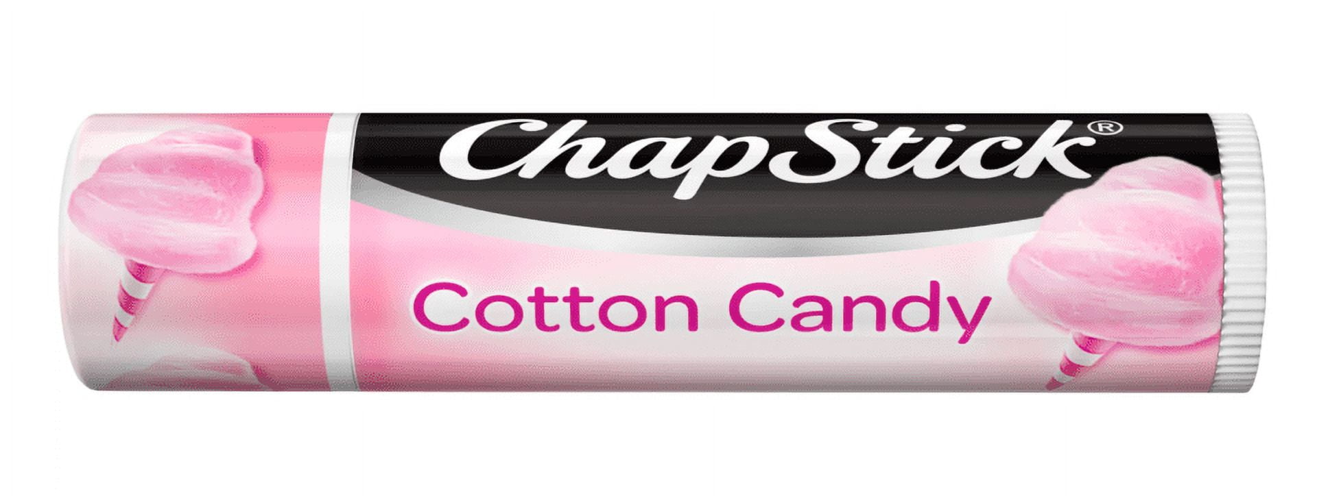 Chapstick COTTON CANDY Flavored Lip Balm Tube 0.15 oz/each - Walmart.com