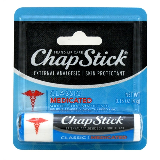 Chapstick Classic Medicated 0.15 Ounce (Pack of 12) - Walmart.com