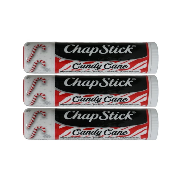 Chapstick Limited Edition Candy Cane Flavor Lip Balm 0.15 ounce (4 ...