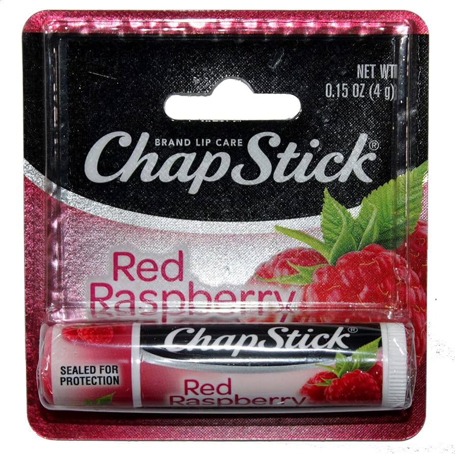 Chapstick - Red Raspberry - Flavored Lip Care 0.15 oz - Walmart.com