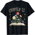 Chapter 11Th Birthday Bookworm 11 Years Old For Book Lovers T-Shirt ...