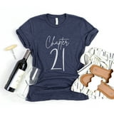 Chapter 21 Tee - 21st Birthday T-Shirt - Turning 21 Tee - 21st Year ...