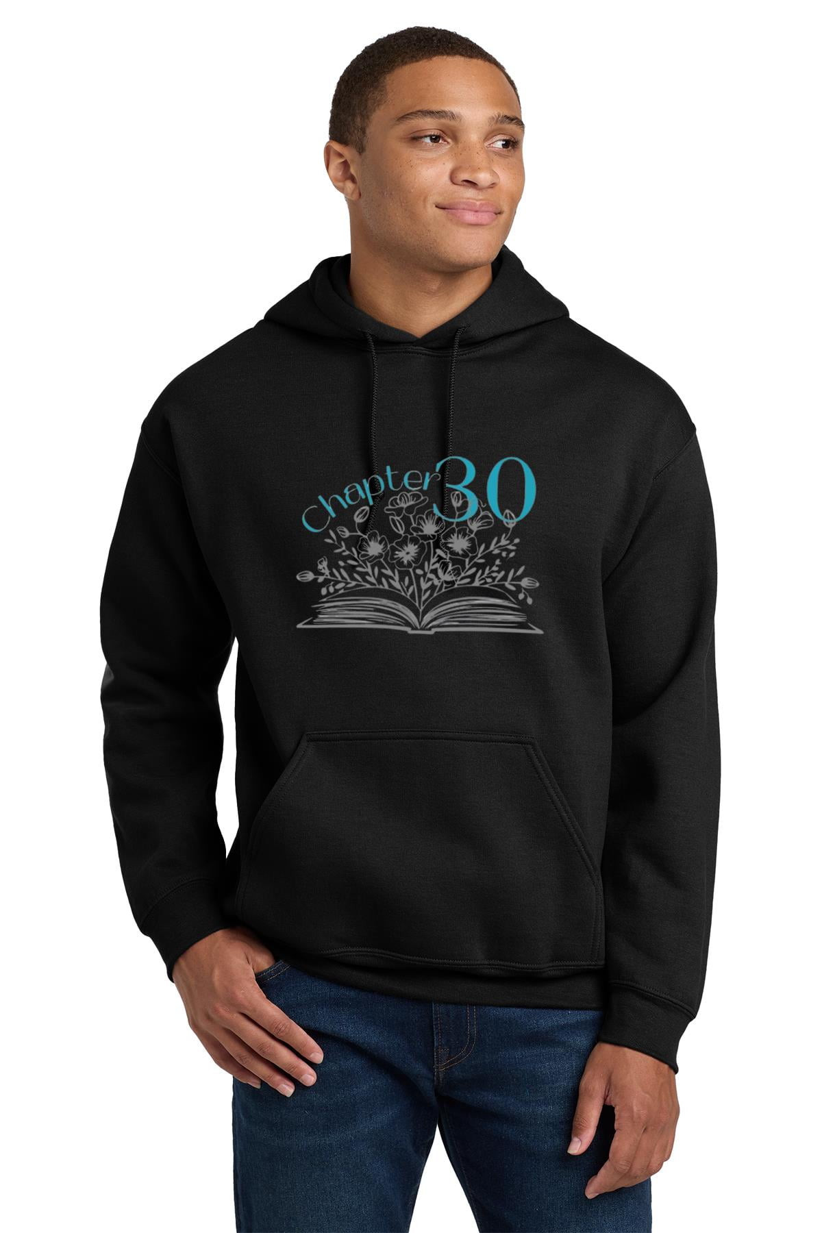 Chapter 30 30th Gift Floral Hoodie Birthday Milestone Tee with Flower ...