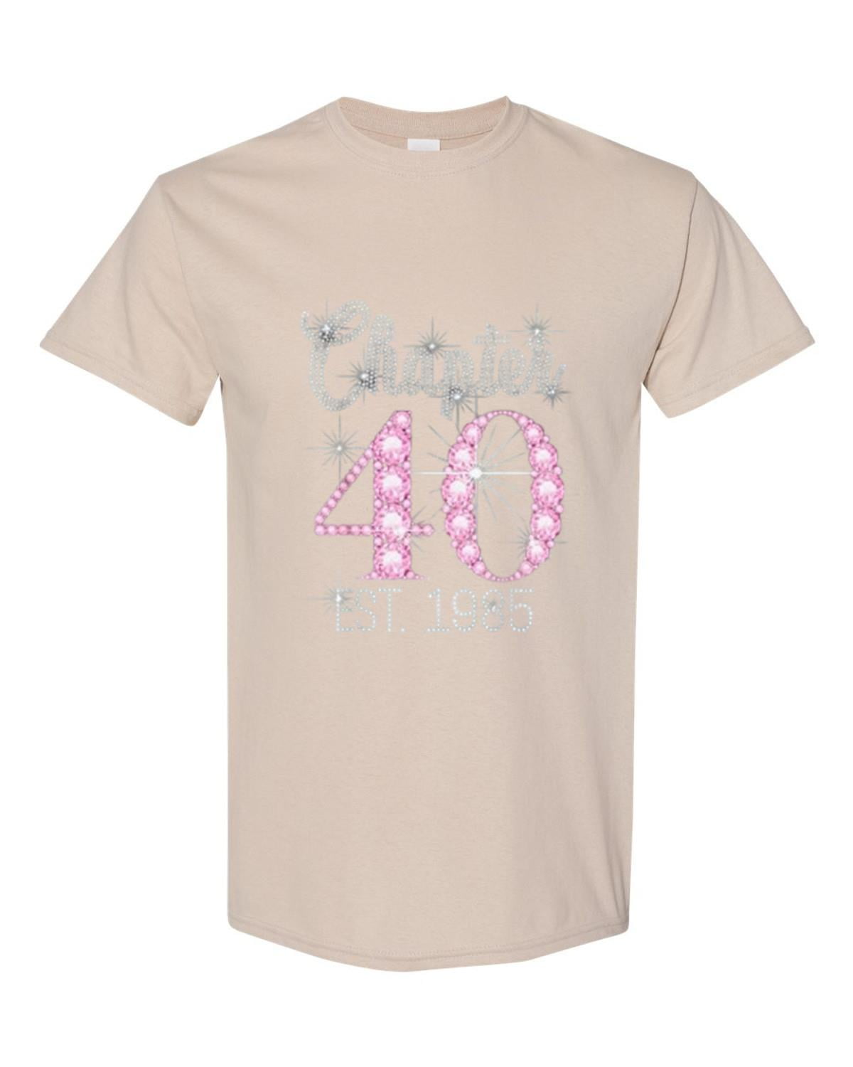 Chapter 40 EST 1985 Happy 40Th Birthday Girl Celebration T-Shirt, for ...