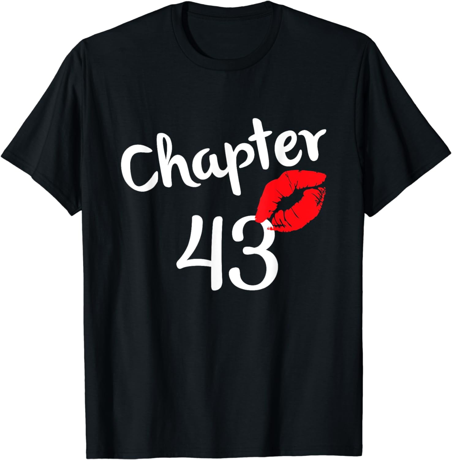 Chapter 43 years 43th Happy Birthday Lips Girls Born In 1978 Funny ...