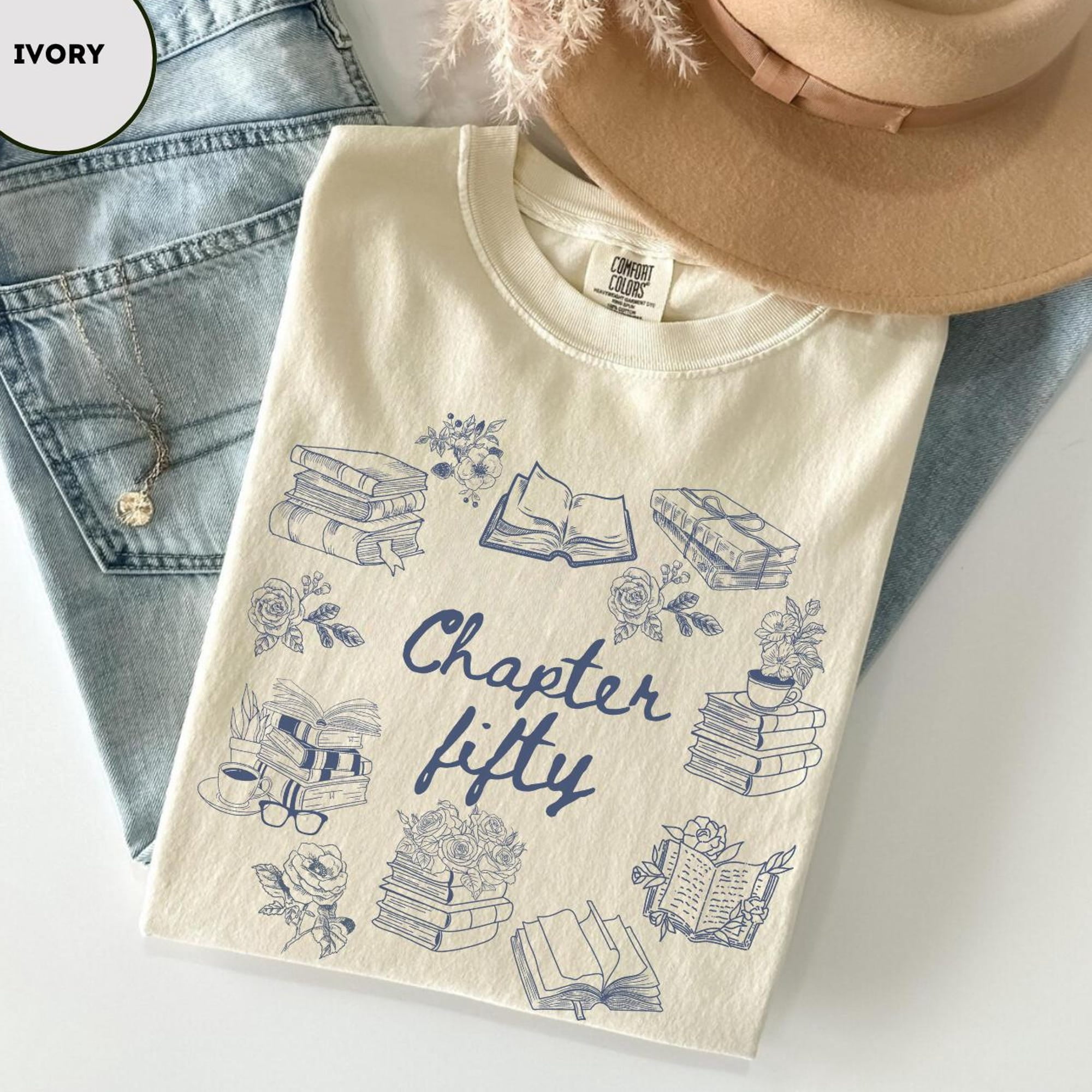 Chapter 50 Shirt Bookish 50th Birthday Gift For 50th Birthday In My ...