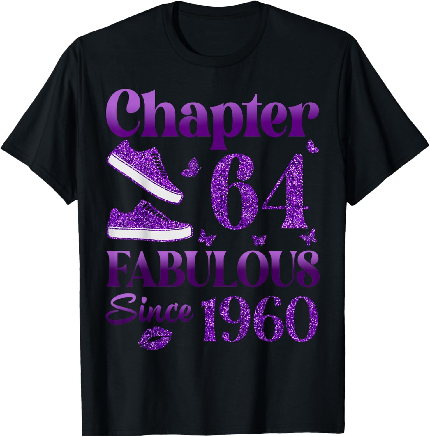 Chapter 64 Fabulous Since 1960 64th Birthday Gift For Women T-Shirt ...