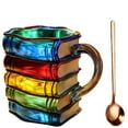 Chapter Book Mug 3D Cup, 11 Oz Chapter Book Mug, Upgraded Books Coffee ...