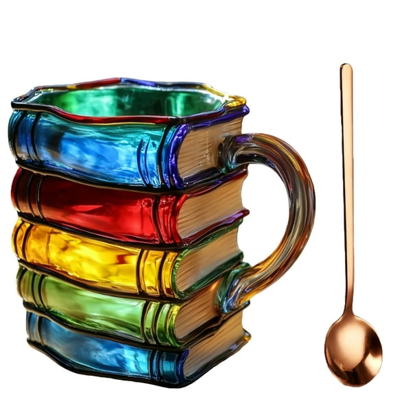 Chapter Book Mug 3D Cup, 11 Oz Chapter Book Mug, Upgraded Books Coffee ...