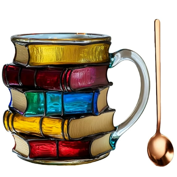 Chapter Book Mug 3D Cup, 11 Oz Chapter Book Mug, Upgraded Books Coffee ...