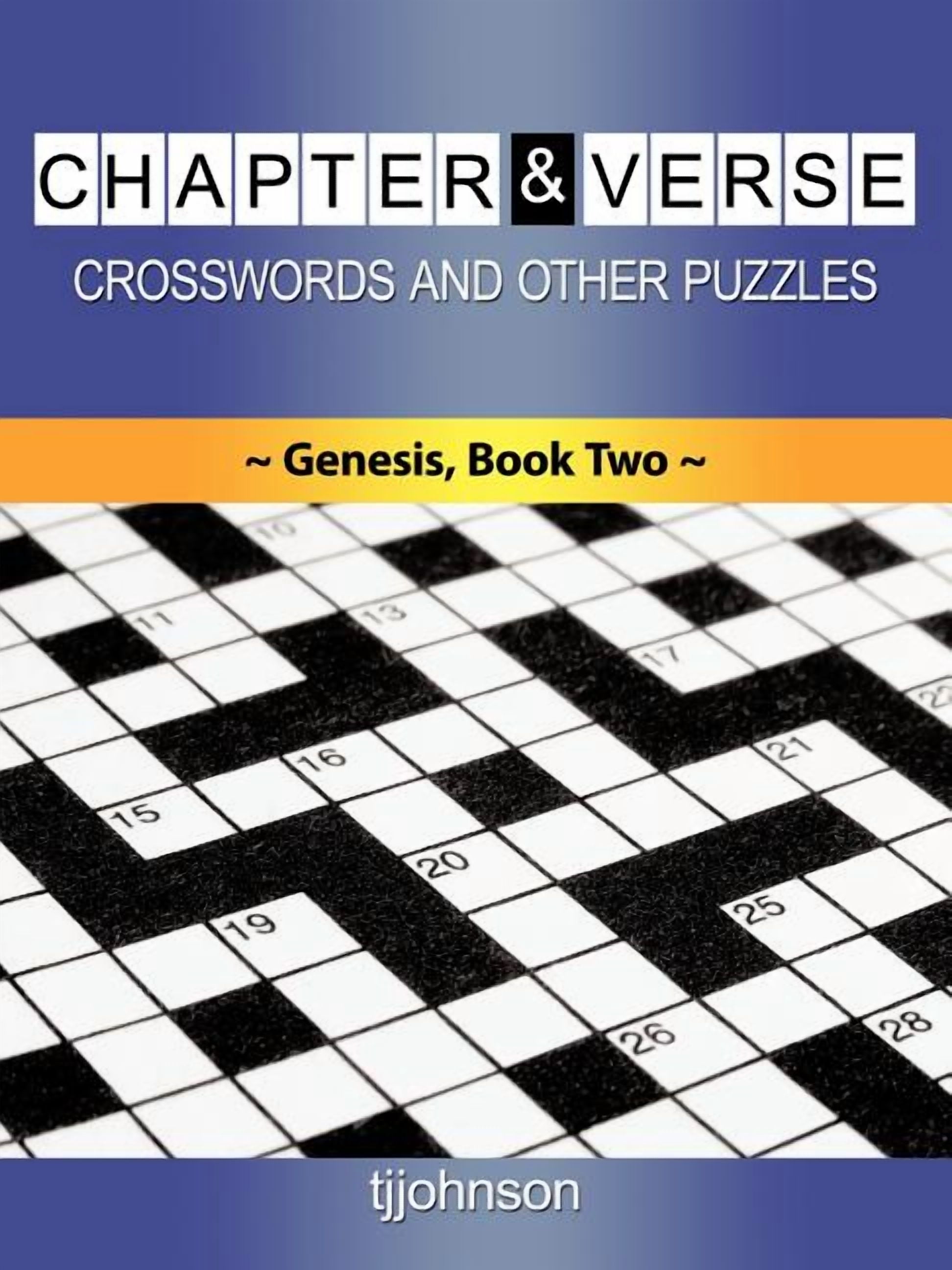 Chapter & Verse, Crosswords and Other Puzzles, : Genesis Book Two ...