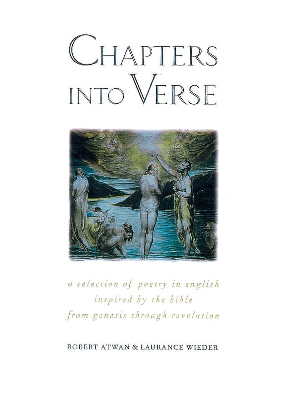 Chapters Into Verse: A Selection of Poetry in English Inspired by the ...