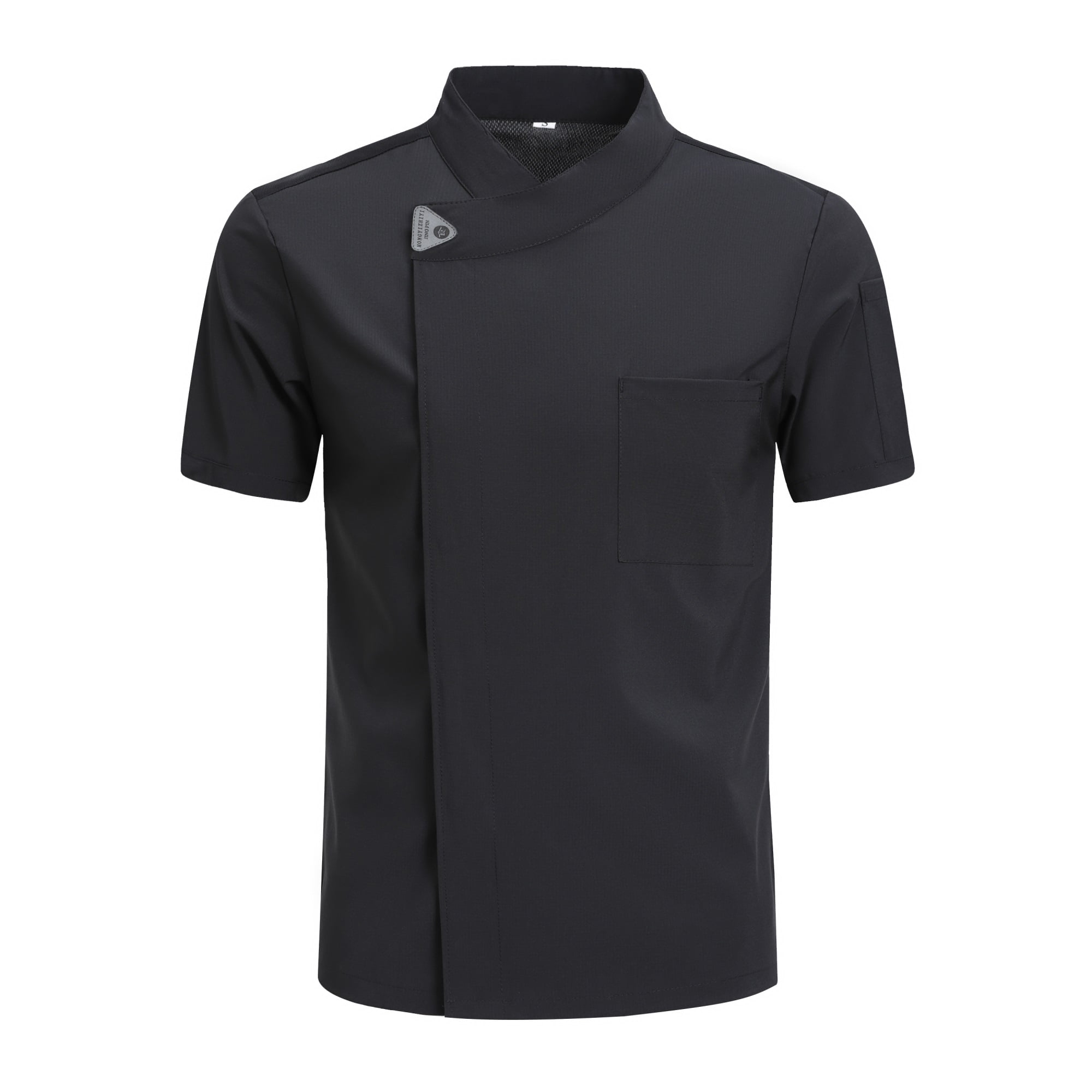 Chaqueta de Chef Professional Chef Jacket Shirt Men/Women Short Sleeve ...