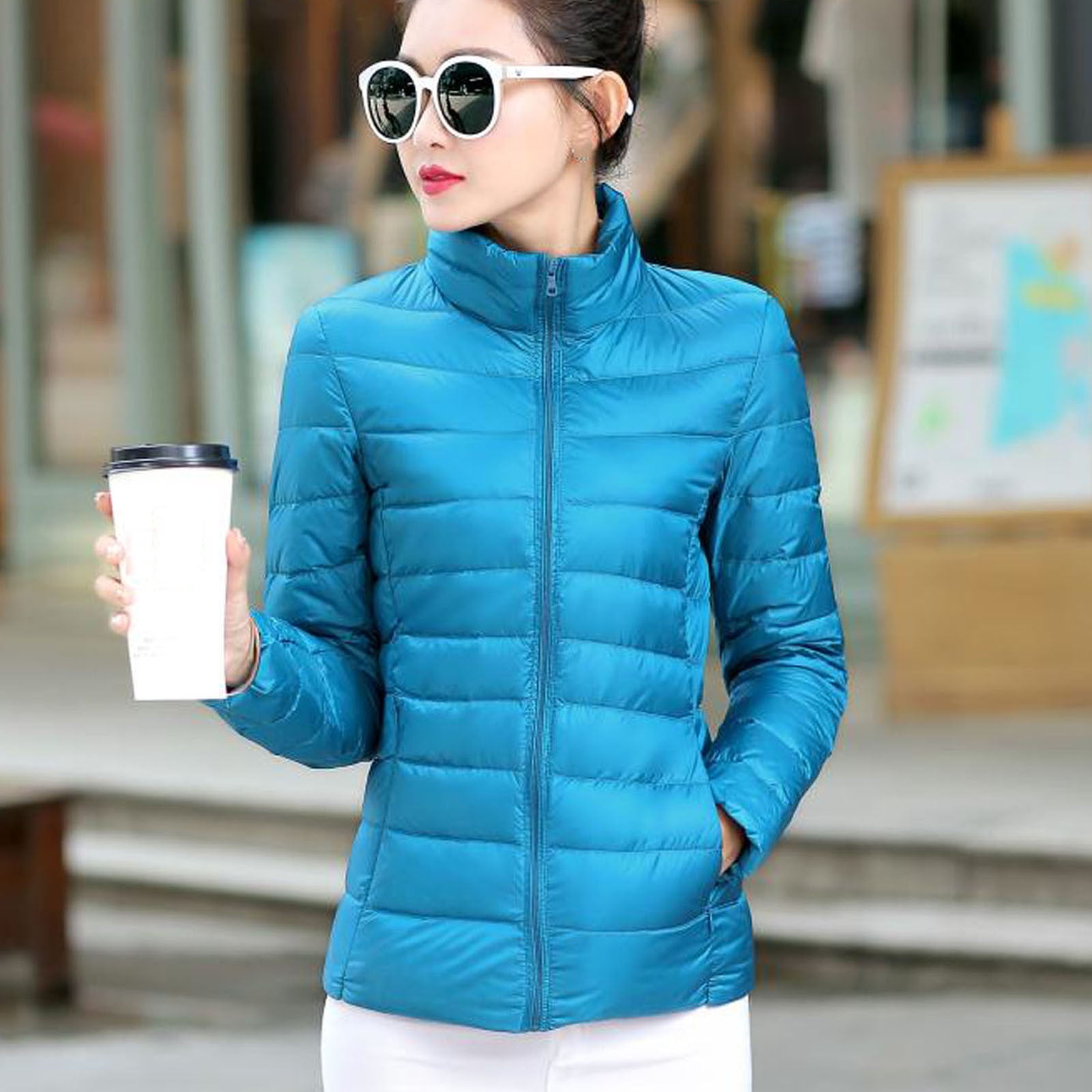Chaquetas De Mujer Y2k Long Sleeve Women Winter Coats Short 2024 with ... Chaquetas De Mujer Y2k Long Sleeve Women Winter Coats Short 2024 with ...