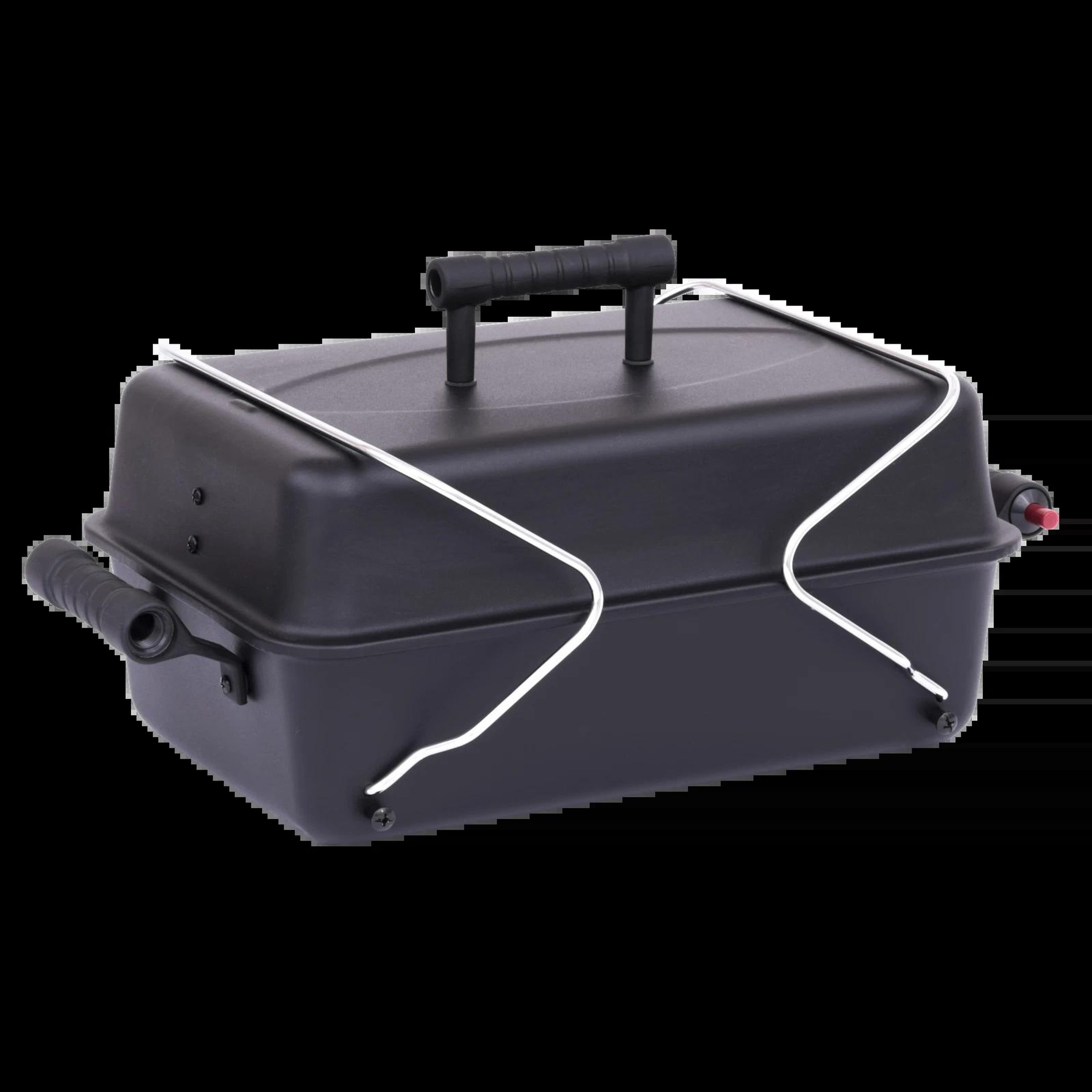 Char-Broil 11000 BTU 1-Burner Deluxe Portable Tabletop BBQ Propane Gas ...