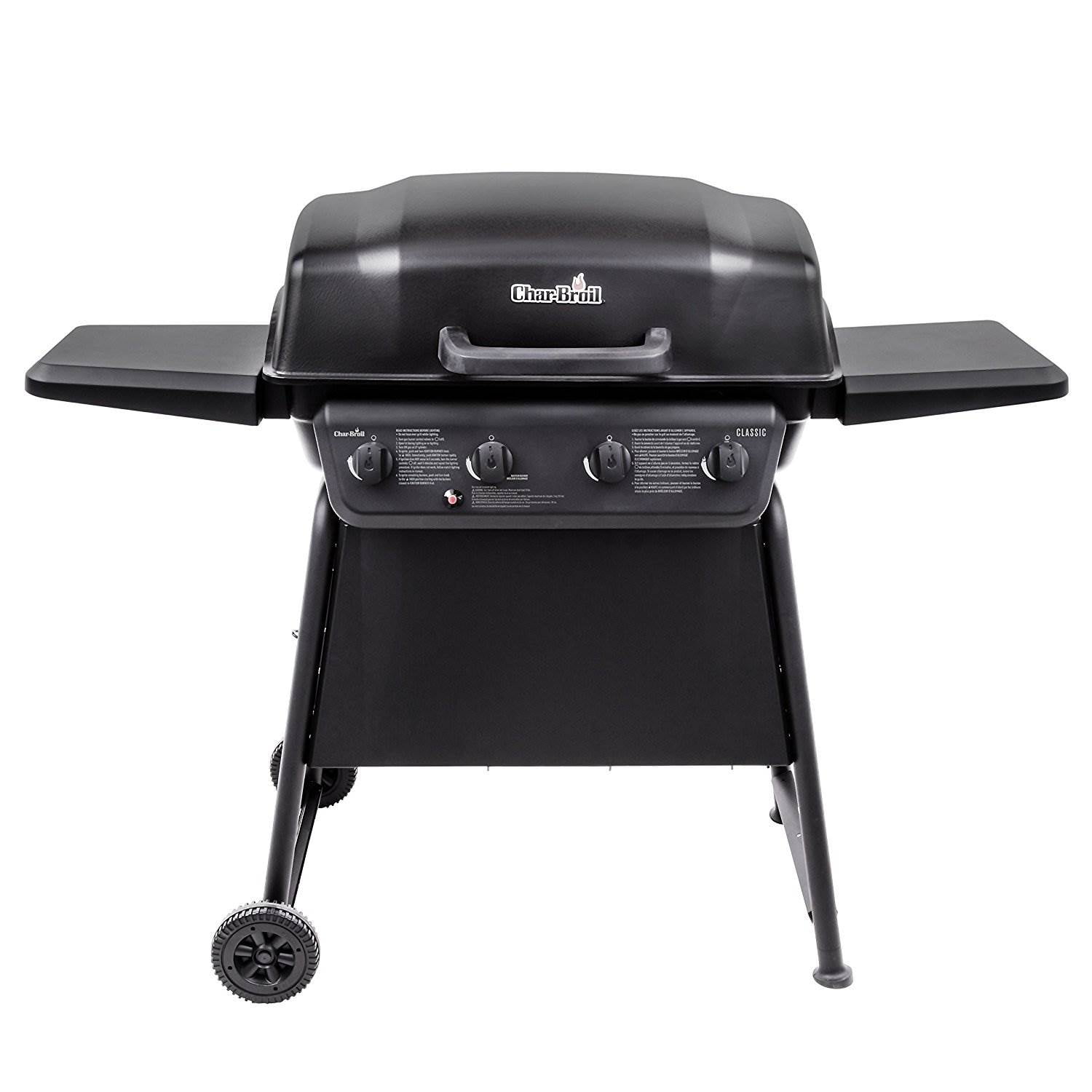 Char-Broil Classic 405 4 Burner Outdoor Backyard Barbecue Propane Gas ...