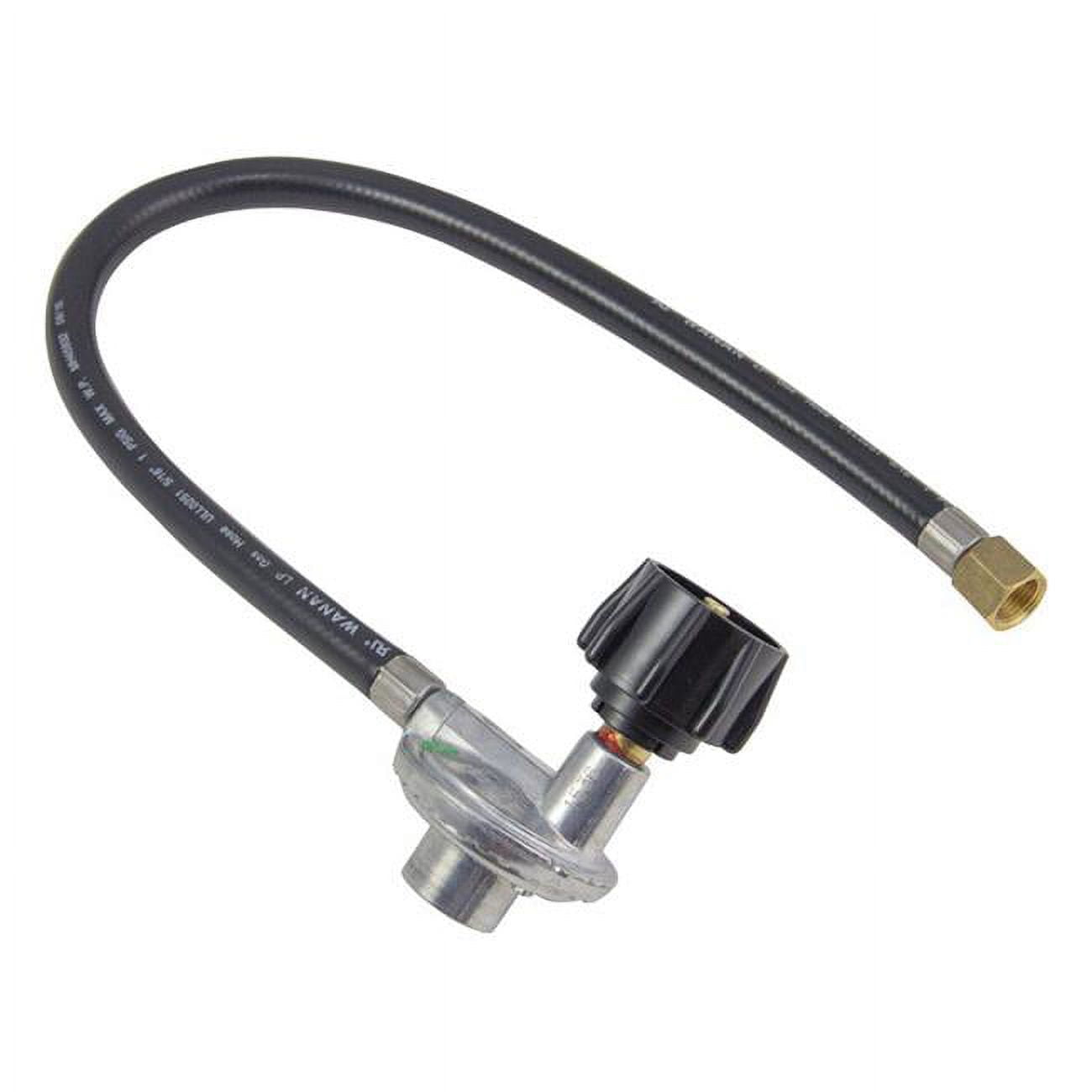 Char-Broil Rubber Gas Line Hose & Regulator, Black - 11.7 x 4.5 x 3 in ...