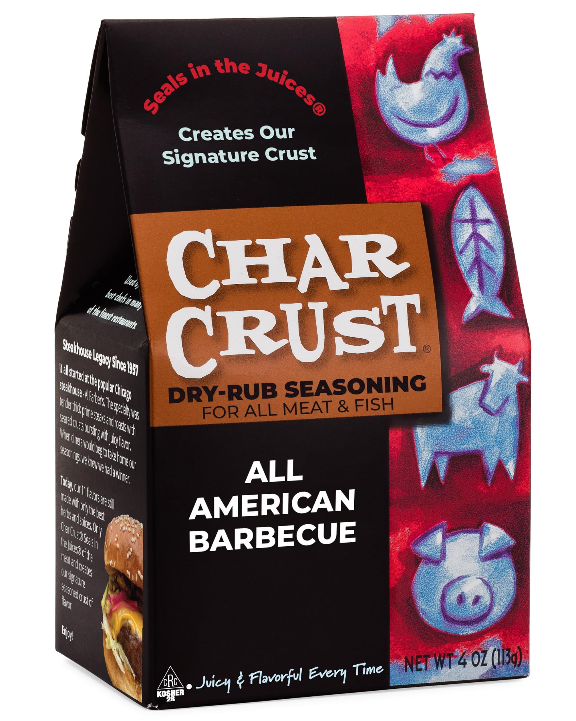 Char Crust Dry-Rub Seasoning AKF18 (3-Pack, Barbecue) - Walmart.com