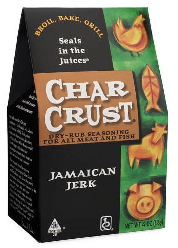 Char Crust Dry Rub Seasoning, Jamaican Jerk 4 oz - Single Pack - Walmart.com