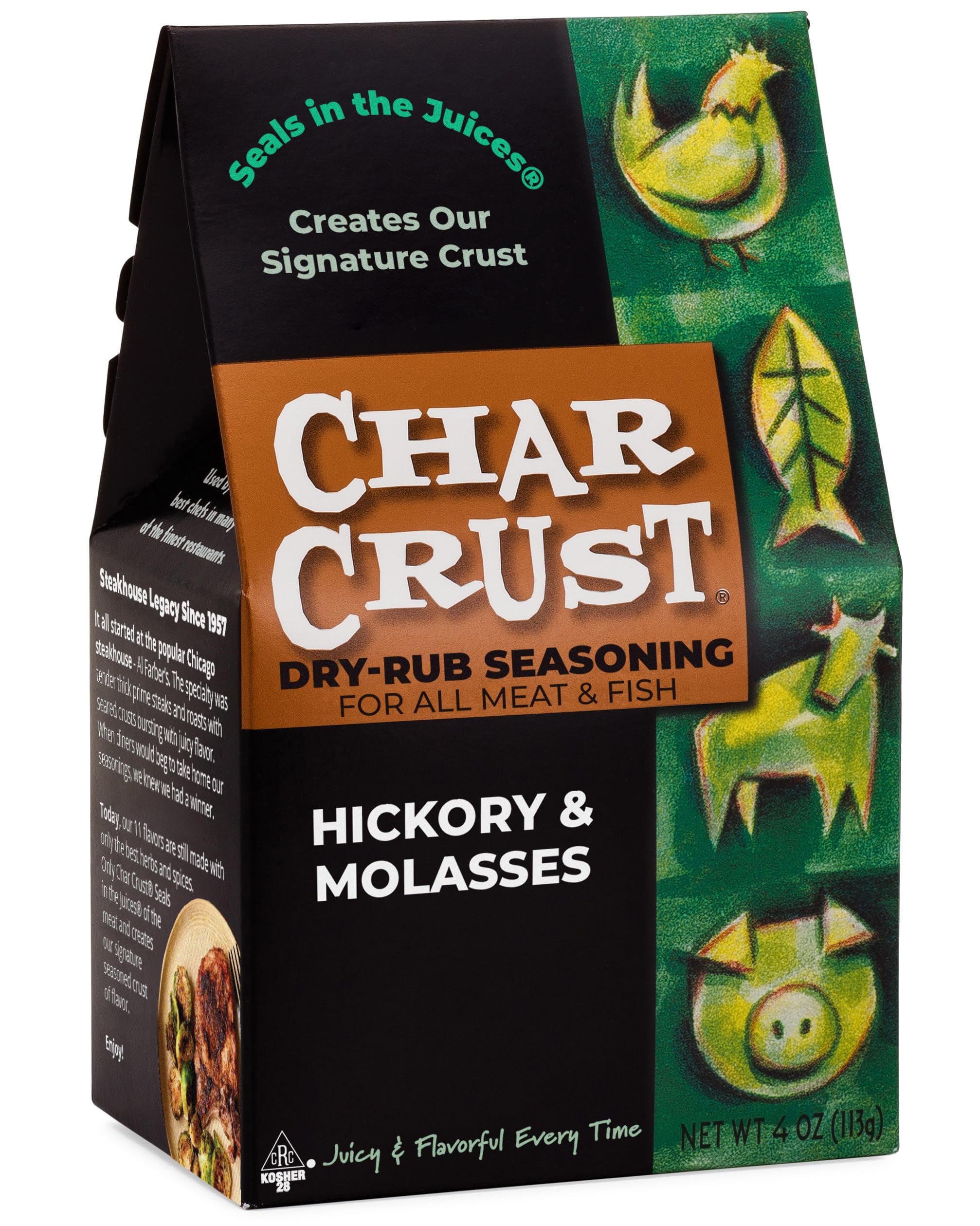 Char Crust Dry-Rub Seasoning MZF22 (3-Pack, Hickory & Molasses) - Walmart.com